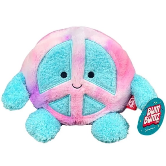 Kellytoy | Toys | Nwt 8 Megs The Peace Sign Retro Bumz Kellytoy Bum ...